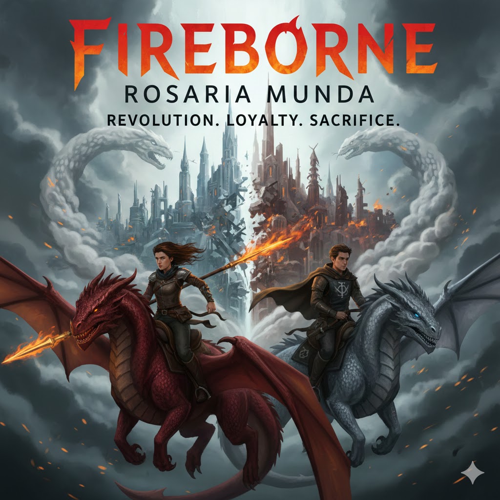 🐲 Revolution, Loyalty, and the Endless Cycle: A Look at Rosaria Munda’s Fireborne – One More Chapter